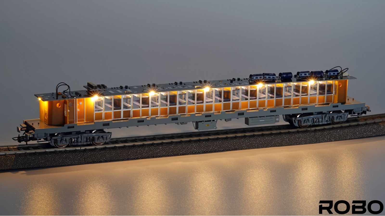 244211 - PKP Intercity couchette, Warszawa Grochów station, model with ...