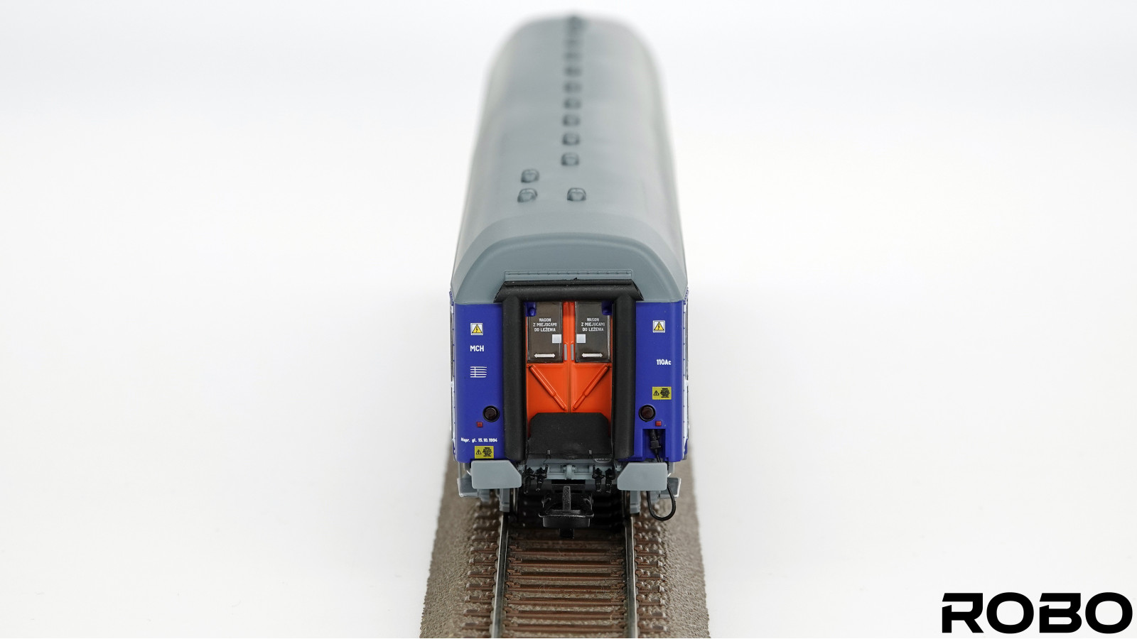 244211 - PKP Intercity couchette, Warszawa Grochów station, model with ...